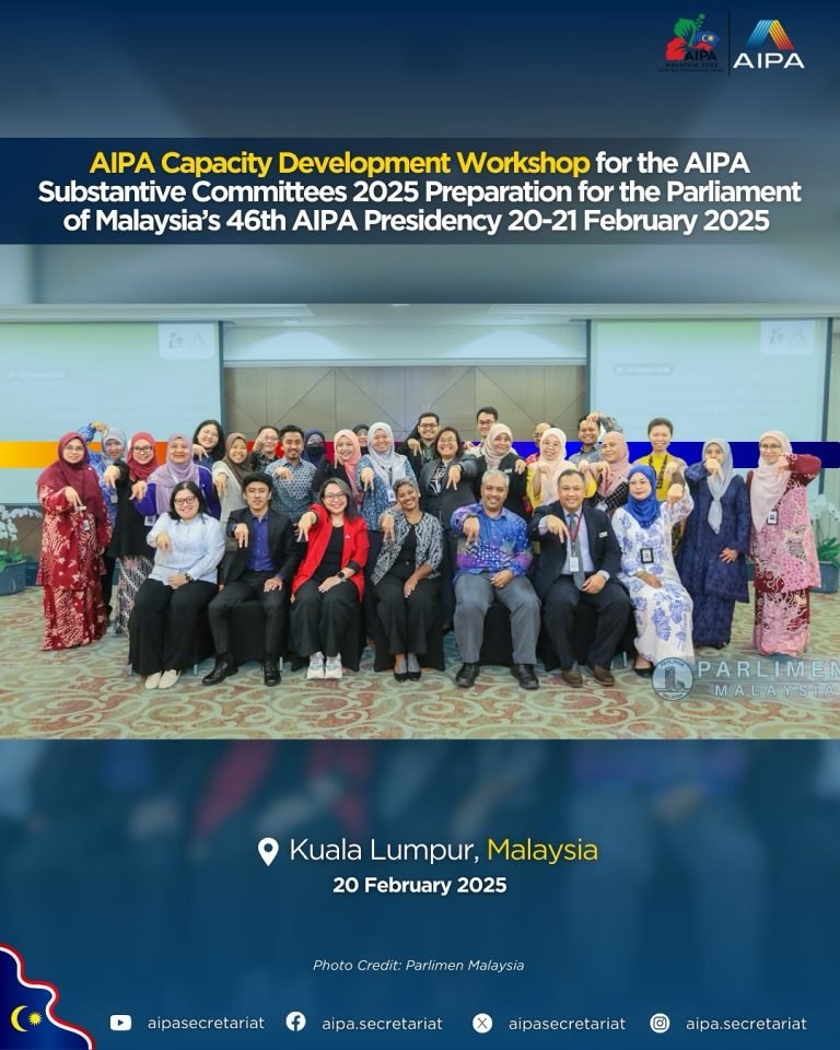 Agenda & Activities – AIPA Secretariat